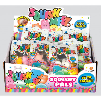 Squish-Meez Squishy Pals Asst