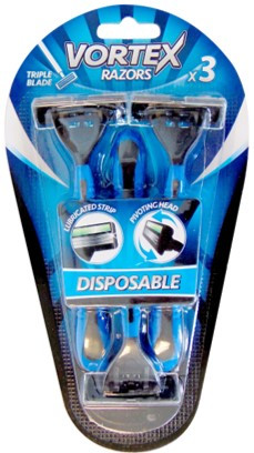 Mens Razors Triple Blade 3 Pack