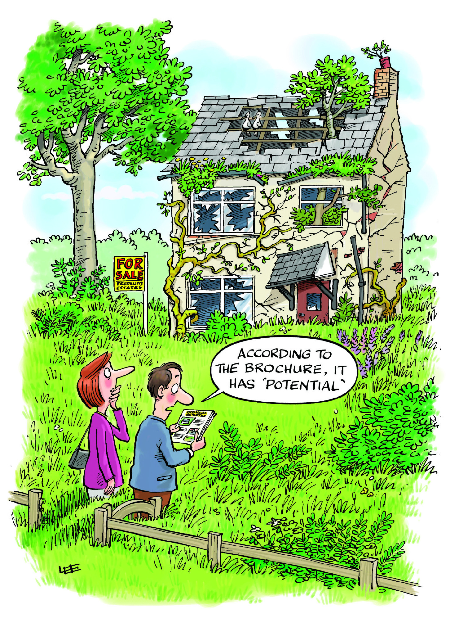 Country Cards 10819 New Home Humour