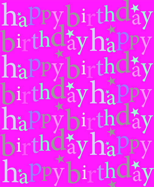 Gift Tag Female Happy Birthday - 2025/26 Club Collection - Catalogue Ranges