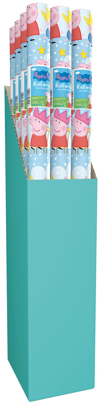 Gift Wrap Roll Peppa Pig 2M x 69cm - Gift Wrap - Gifting