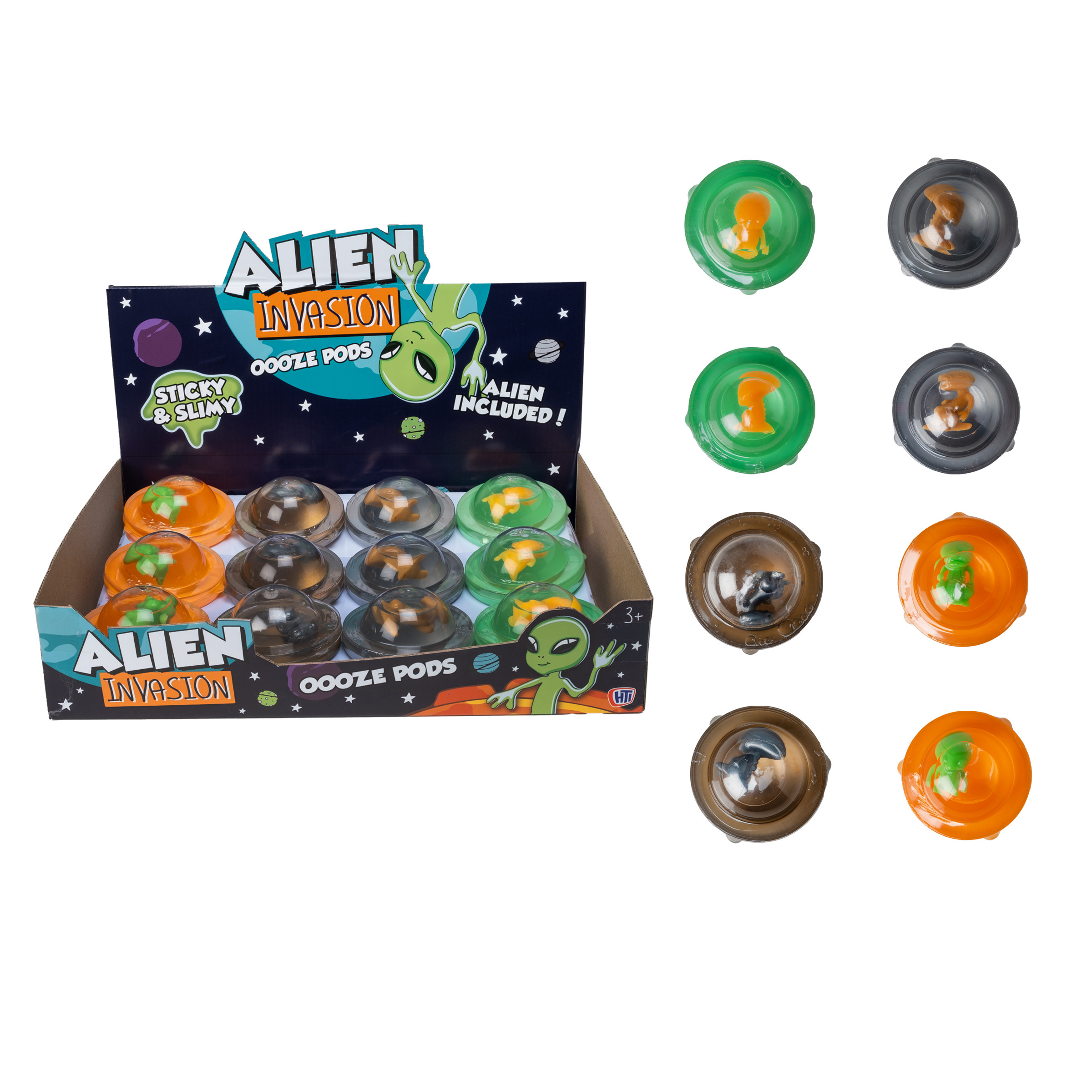 Alien Invasion Oooze Pods Asst