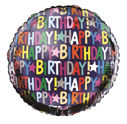 Foil Balloon Happy Birthday - 2025/26 Club Collection - Catalogue Ranges