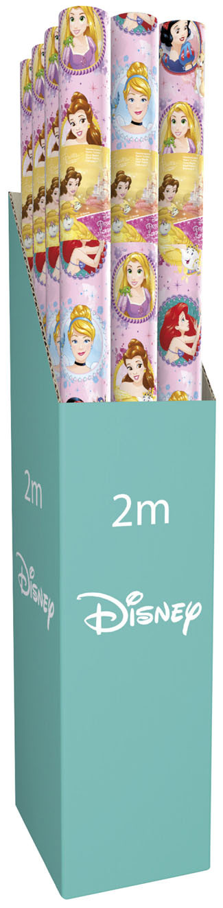 Gift Wrap Roll Disney Princess 2M x 69cm - Gift Wrap - Gifting