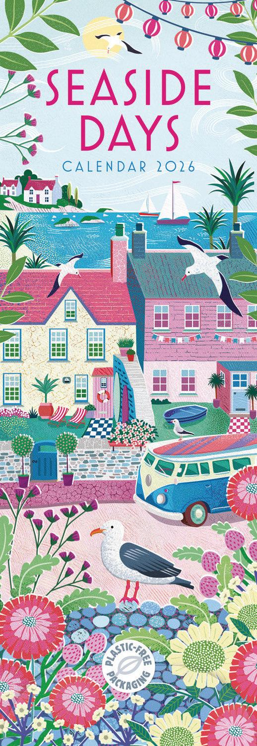 DH1413 Slim Seaside Days Calendar