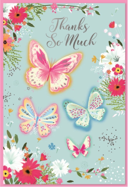 Thank You Female Trad C50 Card SE31439 - Everyday Cards