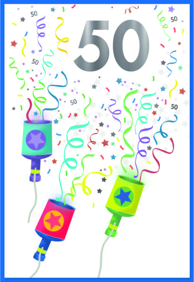 Age 50 Male C50 Card SE31515 - Ranges - Everyday Cards