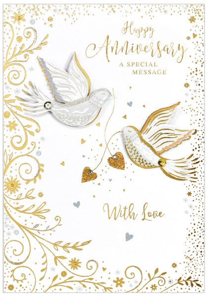 Happy Anniversary Isabel's Garden Card SE31571 - Everyday Cards