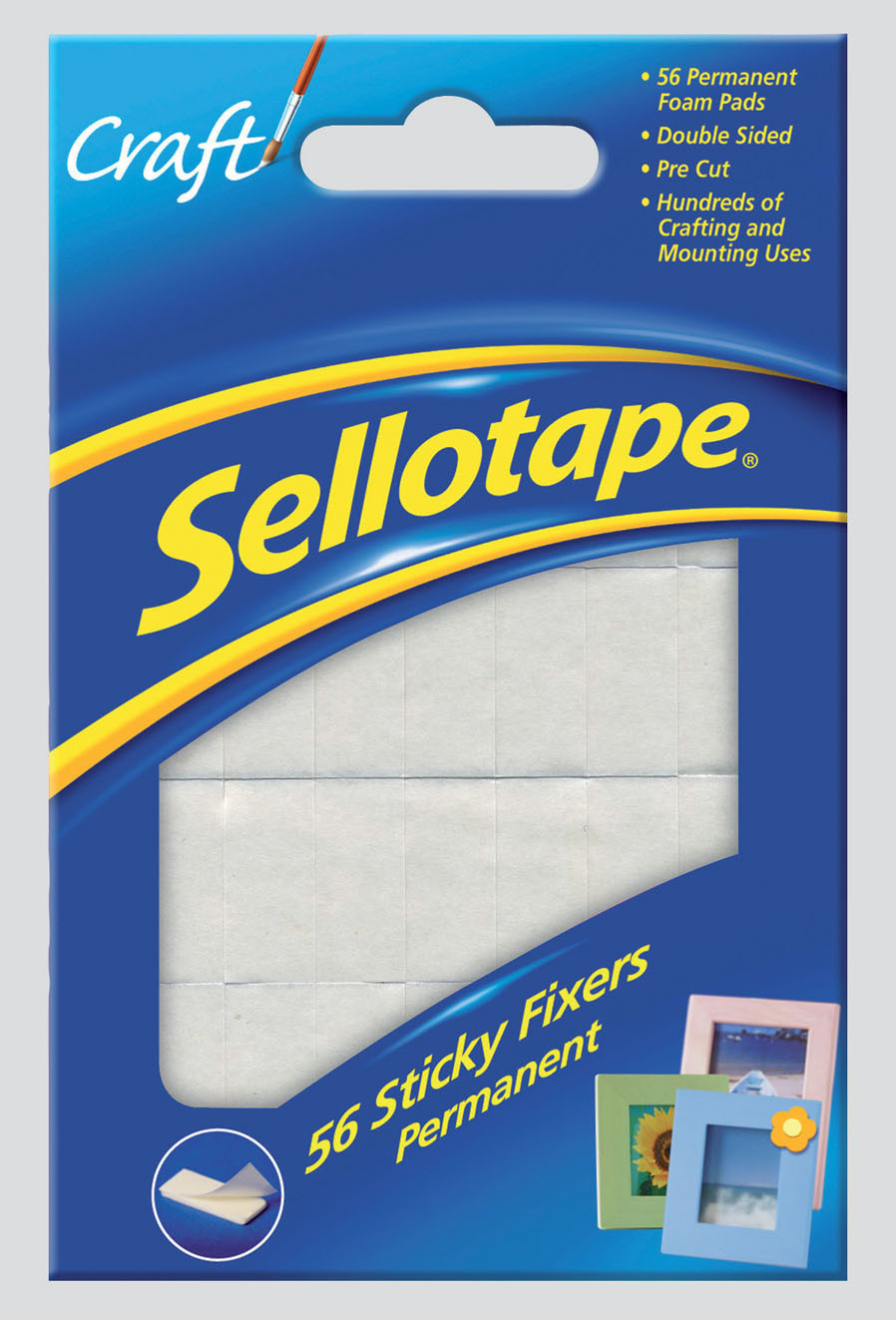 Sellotape Sticky Fixers 56s Perm. Pads