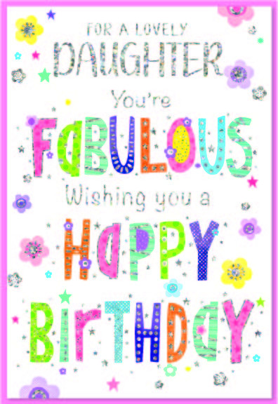 Daughter Modern C50 Card SE31799 - Simon Elvin 2025 Spring Everyday ...