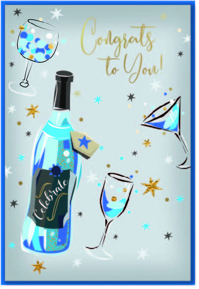 Congratulations C50 Card SE31846-3 - Ranges - Everyday Cards