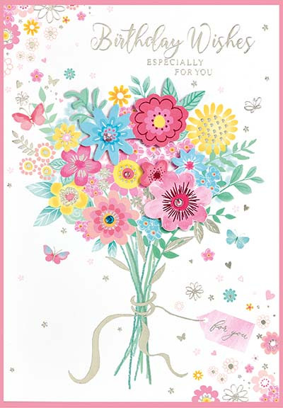 Open Female Isabel's Garden Card SE31861 - Ranges - Everyday Cards