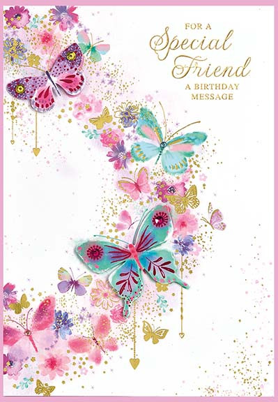 Special Friend Isabel's Garden Card SE31862 - Ranges - Everyday Cards