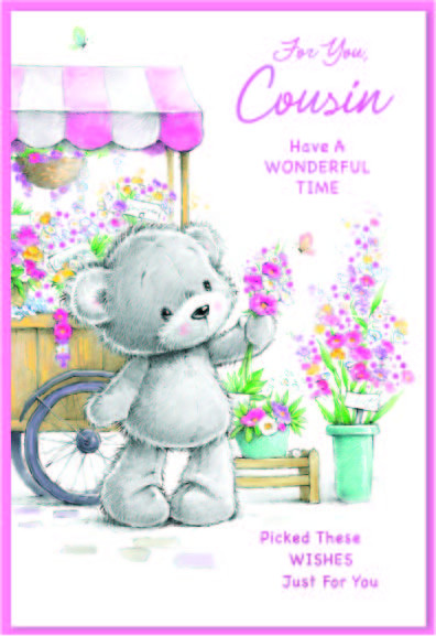 Cousin Female Cute C50 Card SE31895 - Simon Elvin 2025 Main Range ...