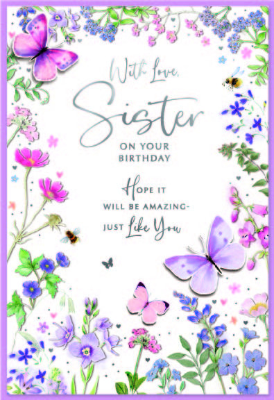 Sister Trad C50 Card SE32060 - Simon Elvin 2025 Spring Everyday ...