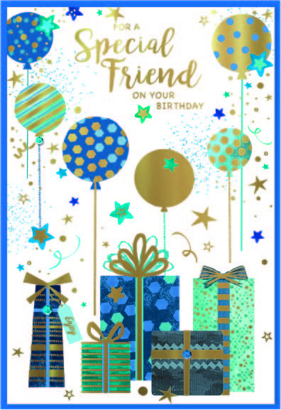 Special Friend Male Modern C50 Card SE32125 - Ranges - Everyday Cards