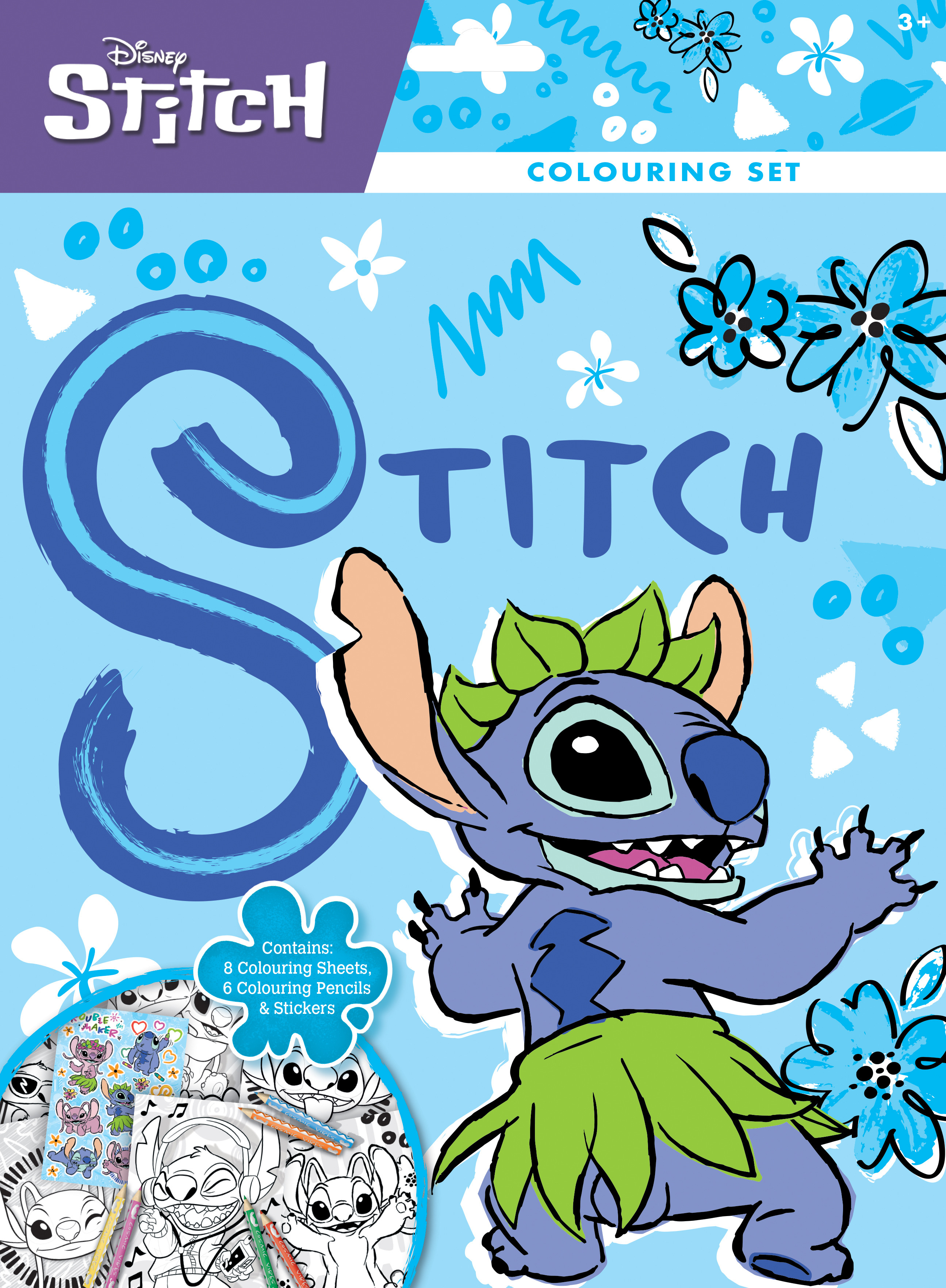 Stitch Colouring Set - Activity, Arts & Crafts - Stationery
