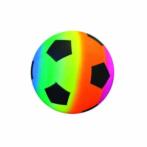 Rainbow Beach Soccer Ball 23cm Deflated