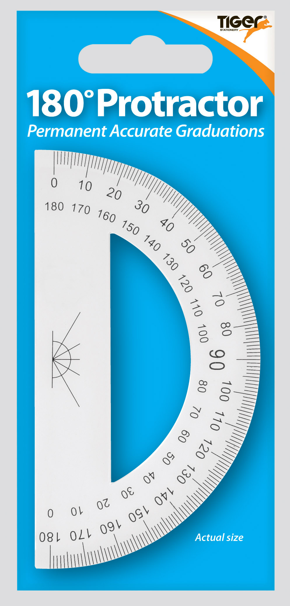 Protractor 180 Degree Hang Pack - 2025/26 Club Collection - Catalogue ...