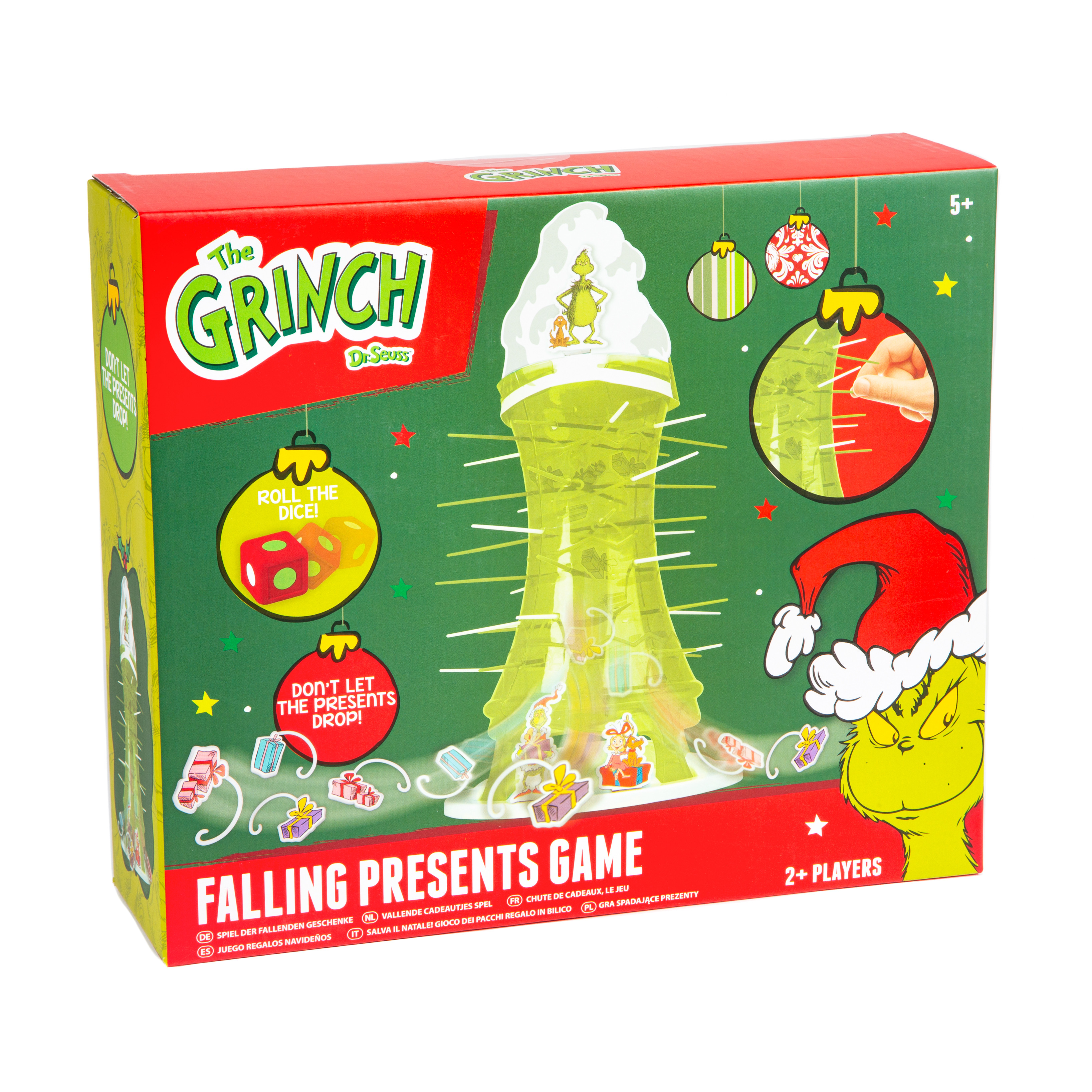 XH6004 The Grinch Falling Presents Game - Games - Toys & Games