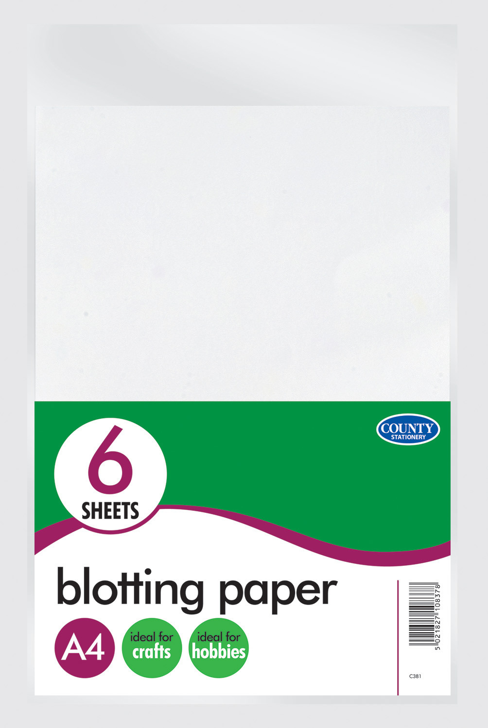 A4 Blotting Paper 6 Sheets