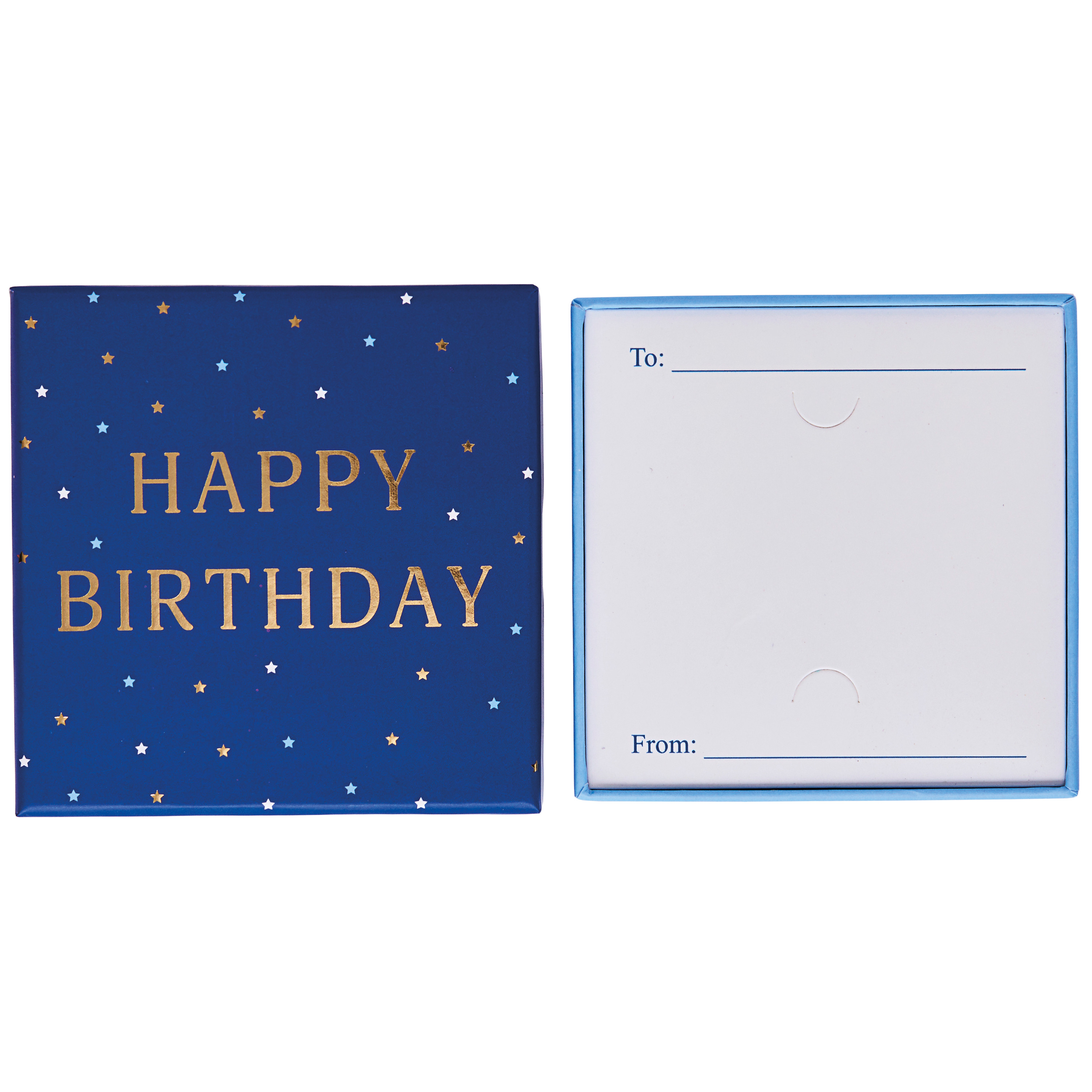 Happy Birthday Blue Gift Card Box - 2025/26 Club Collection - Catalogue ...