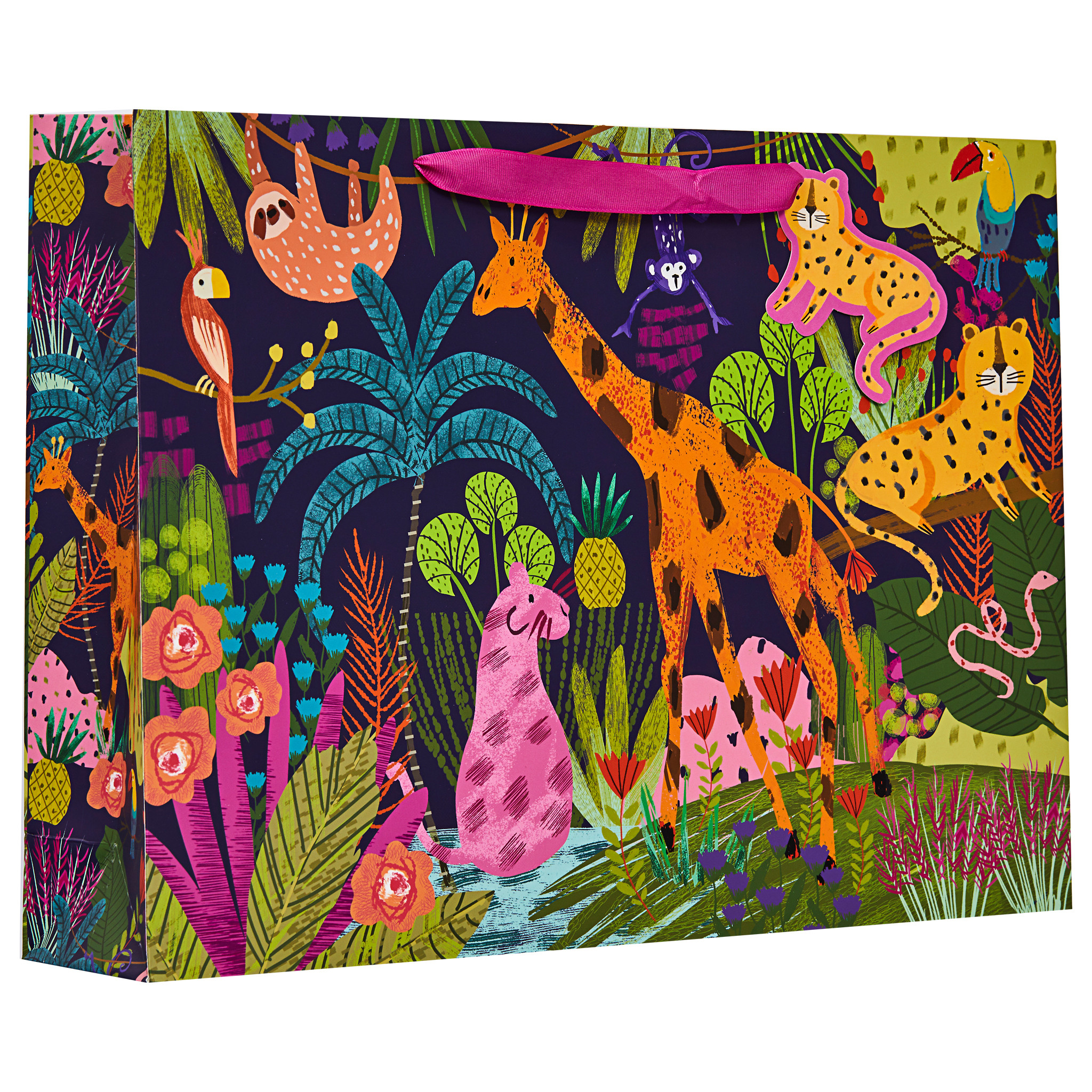 Gift Bag Jungle Boogie Extra Large Shopper - Gift Bags Extra Large ...