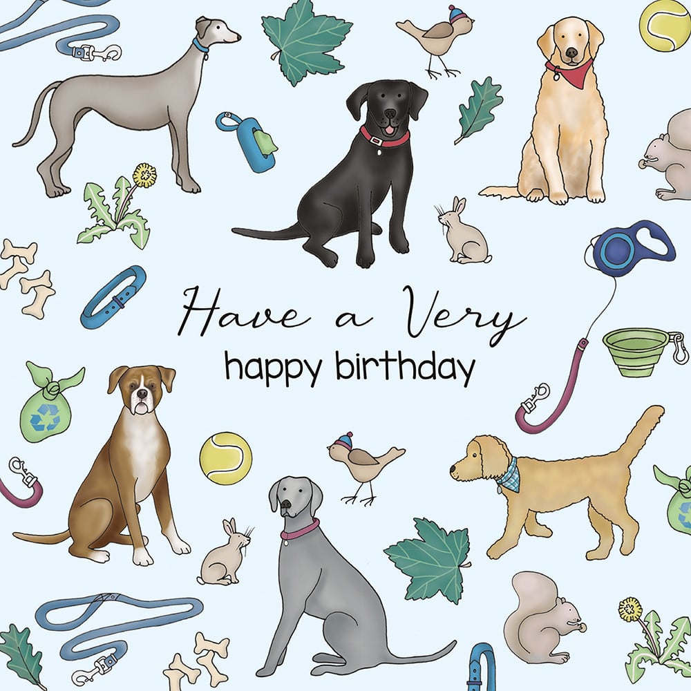 Open Male Trad Square Card EL011 - Kingfisher Cards - Ranges - Everyday Cards