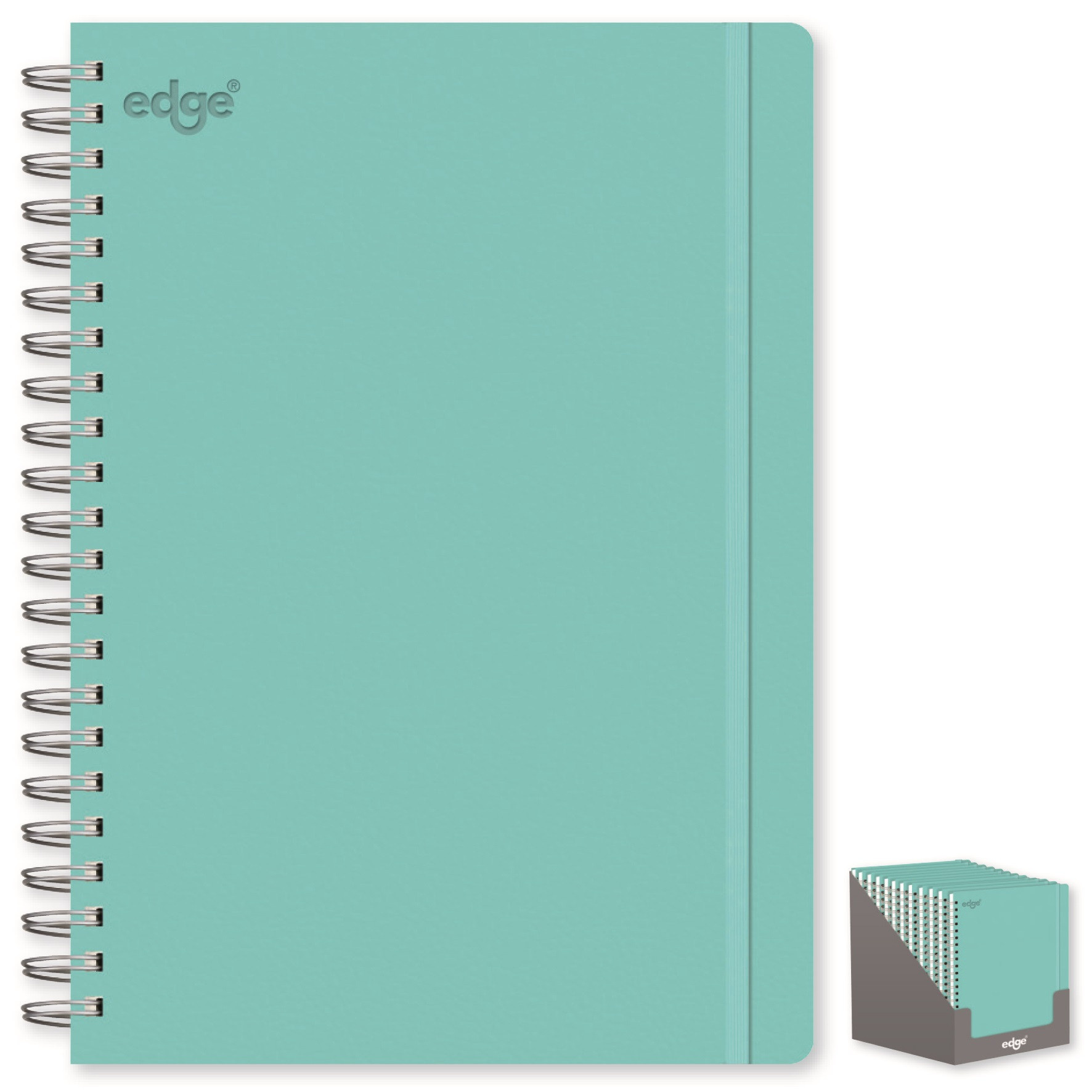 A4 Edge Blue PU Twin Wiro Notebook - 2025/26 Club Collection ...