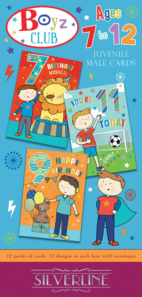 Silverline Boyz Club Ages 7-12 Unit - Everyday Cards