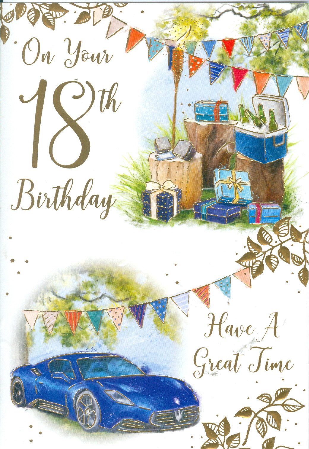 Age 18 Male C50 Cards GL50007-1 - Everyday Cards