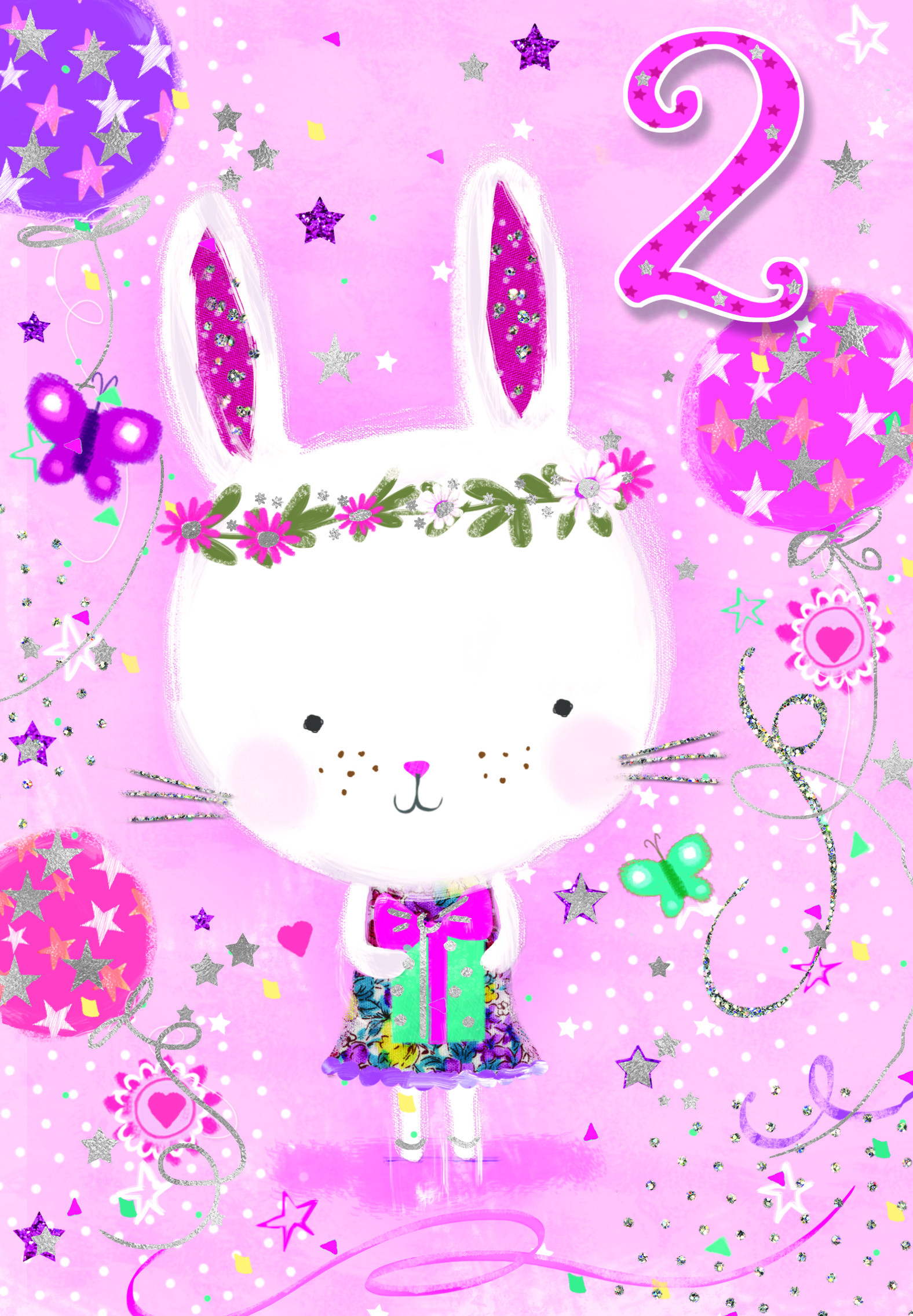 Greetings Cards Age 2 Girl - Titles - Everyday Cards