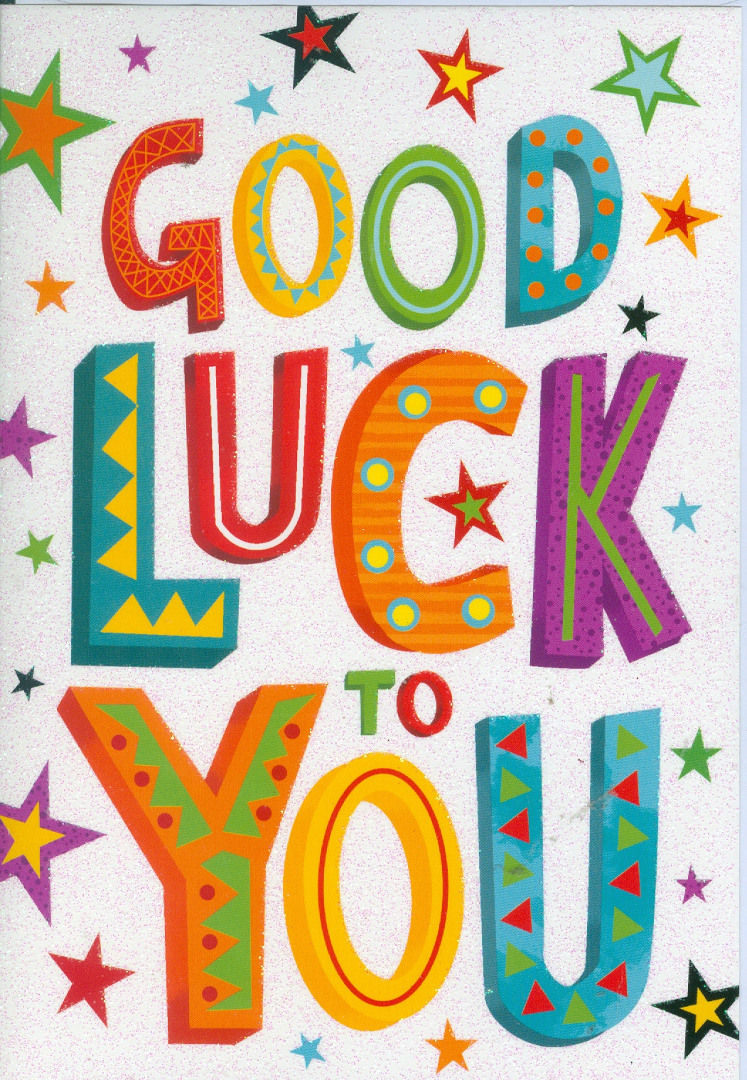 Greetings Cards Good Luck