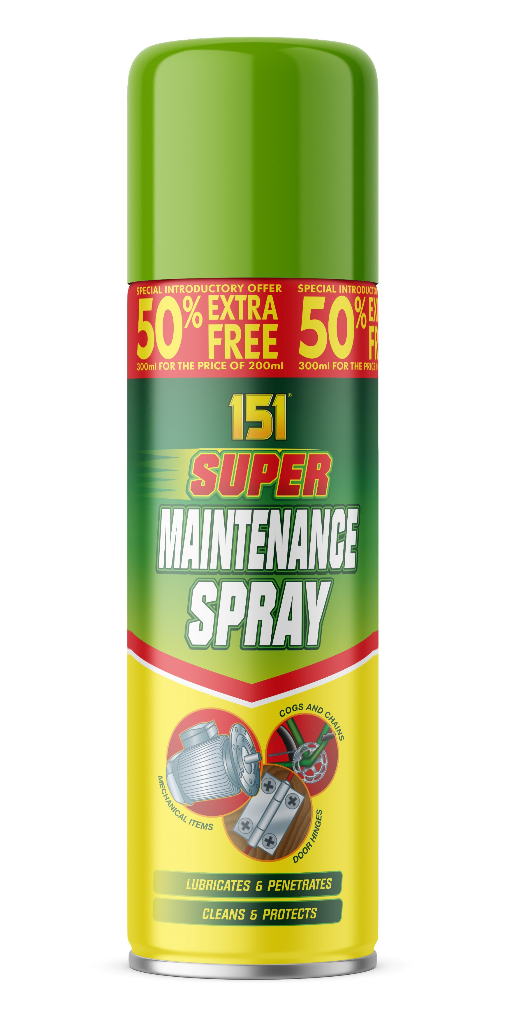 Super Maintenance Spray 200ml + 50% Extra Free - DIY, Locks & Keyrings ...