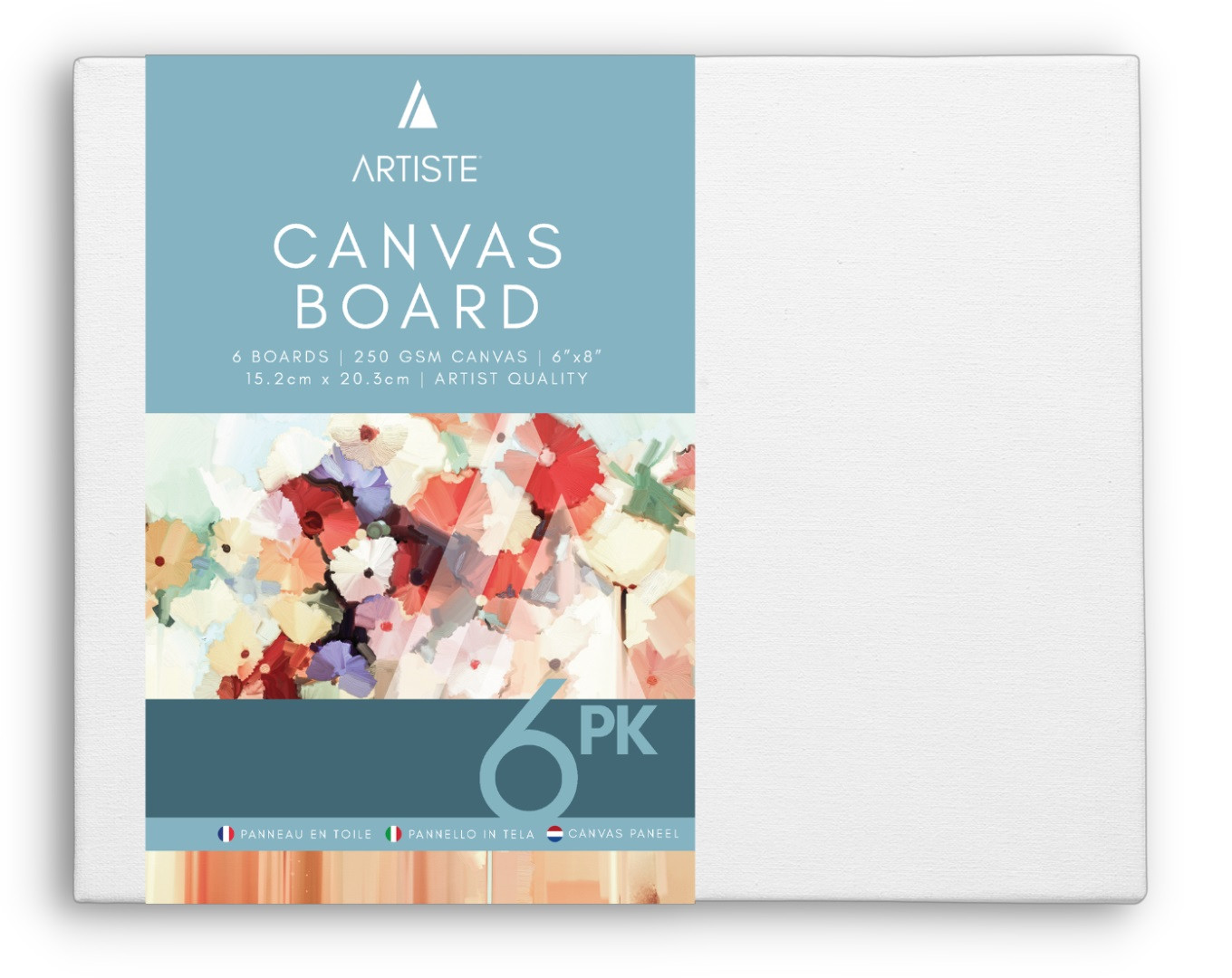 Artist Canvas Board 6x8" 6's - Stationery