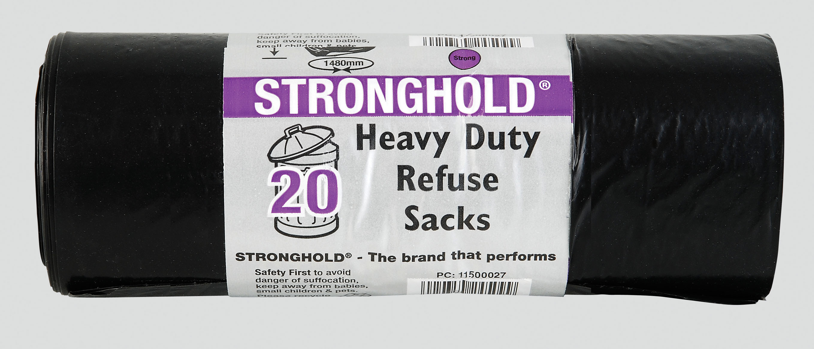 Heavy Duty 98litre Refuse Sacks Roll 20