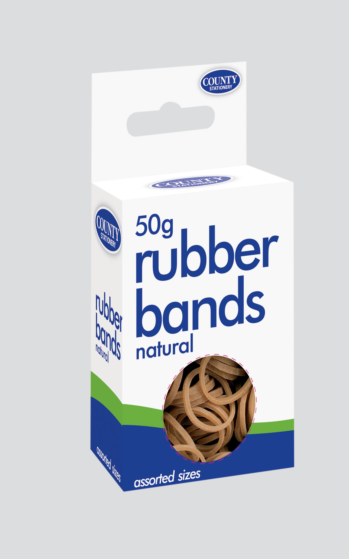 Natural Rubber Bands 50gm Assorted Sizes - 2024/25 Stationery Catalogue ...